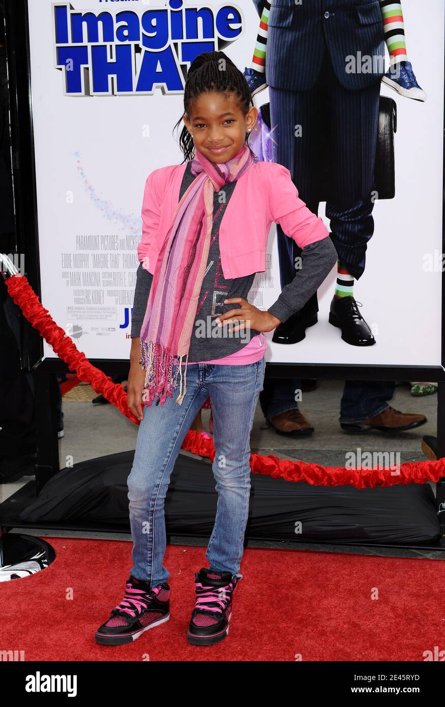 "Willow Smith attends the premiere ""Imagine That"" held at the ...