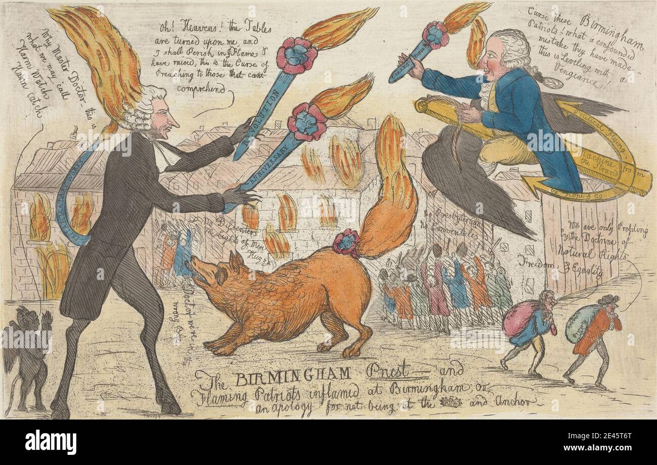 1791 birmingham hi-res stock photography and images - Alamy