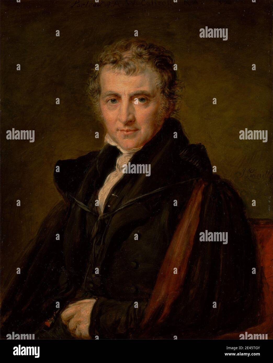 John Linnell, 1792â€“1882, British, Augustus Wall Callcott, R.A, 1847 ...