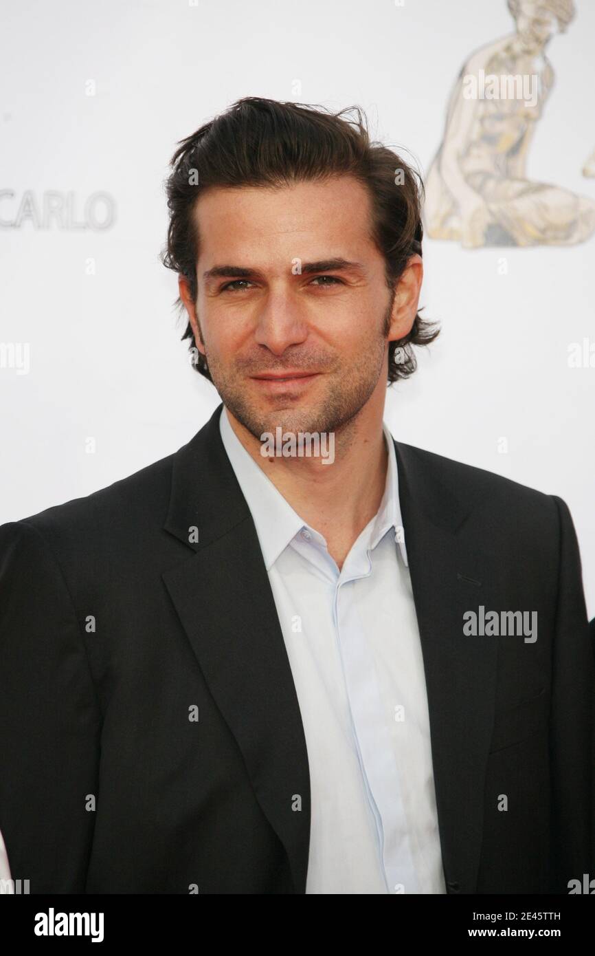 Gregory Fitoussi arriving at the 49th Monte-Carlo TV Festival opening ...