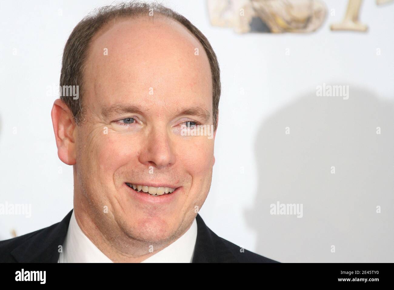 SAS Prince Albert of Monaco arriving at the 49th Monte-Carlo TV ...