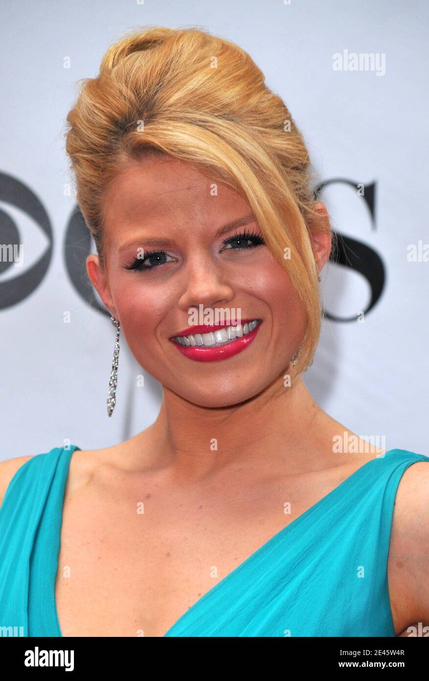 Actress Megan Hilty attends the 63rd Annual Tony Awards at Radio City ...