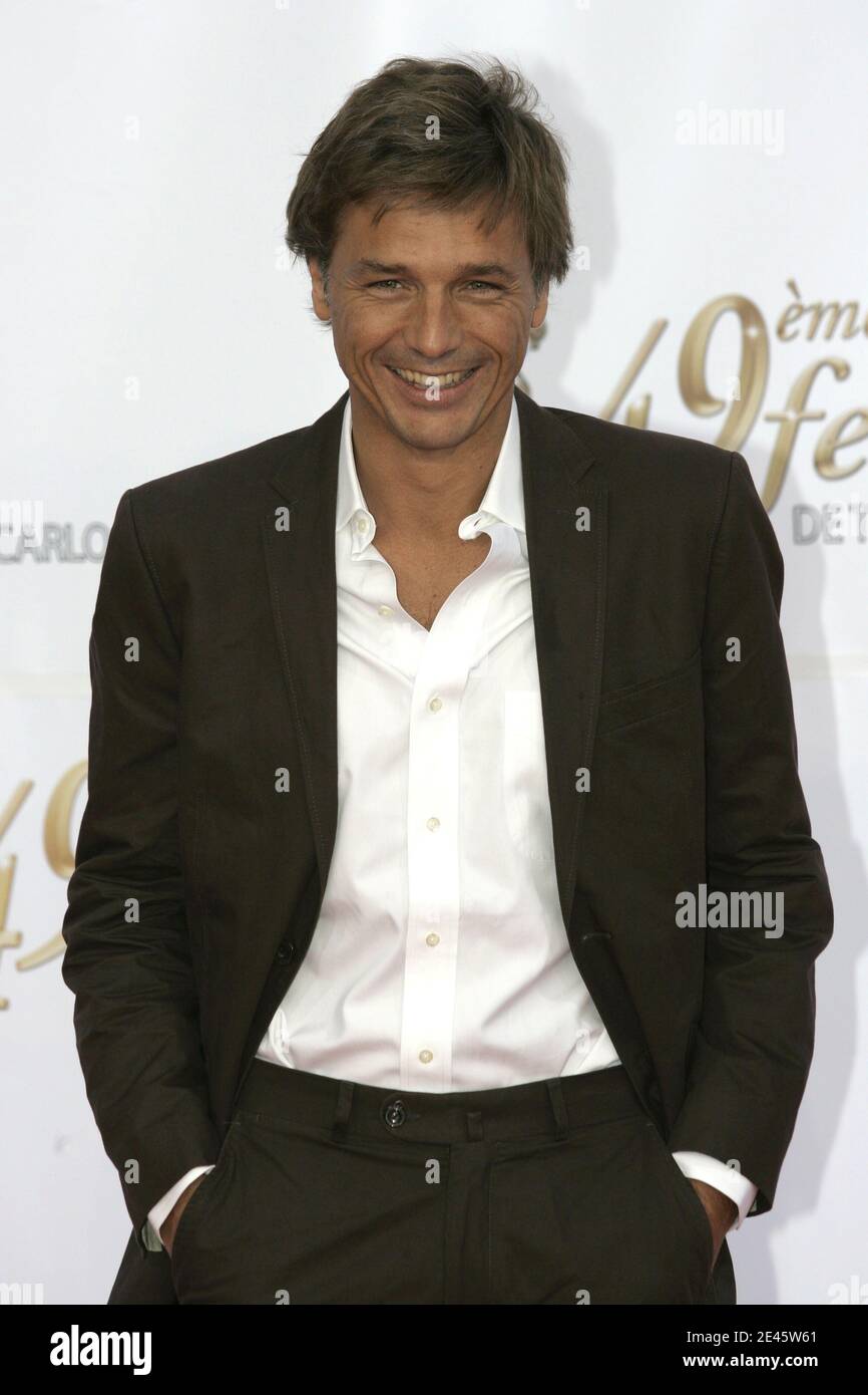 Guy Lagache arriving at the 49th Monte-Carlo TV Festival opening ...