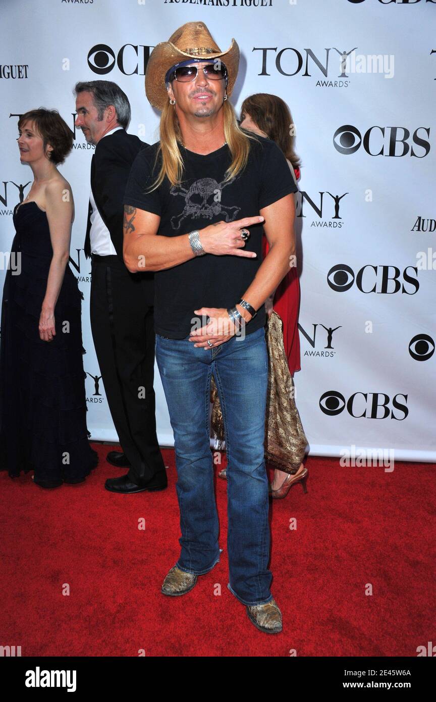Brett Michaels of Poison attends the 63rd Annual Tony Awards at Radio ...