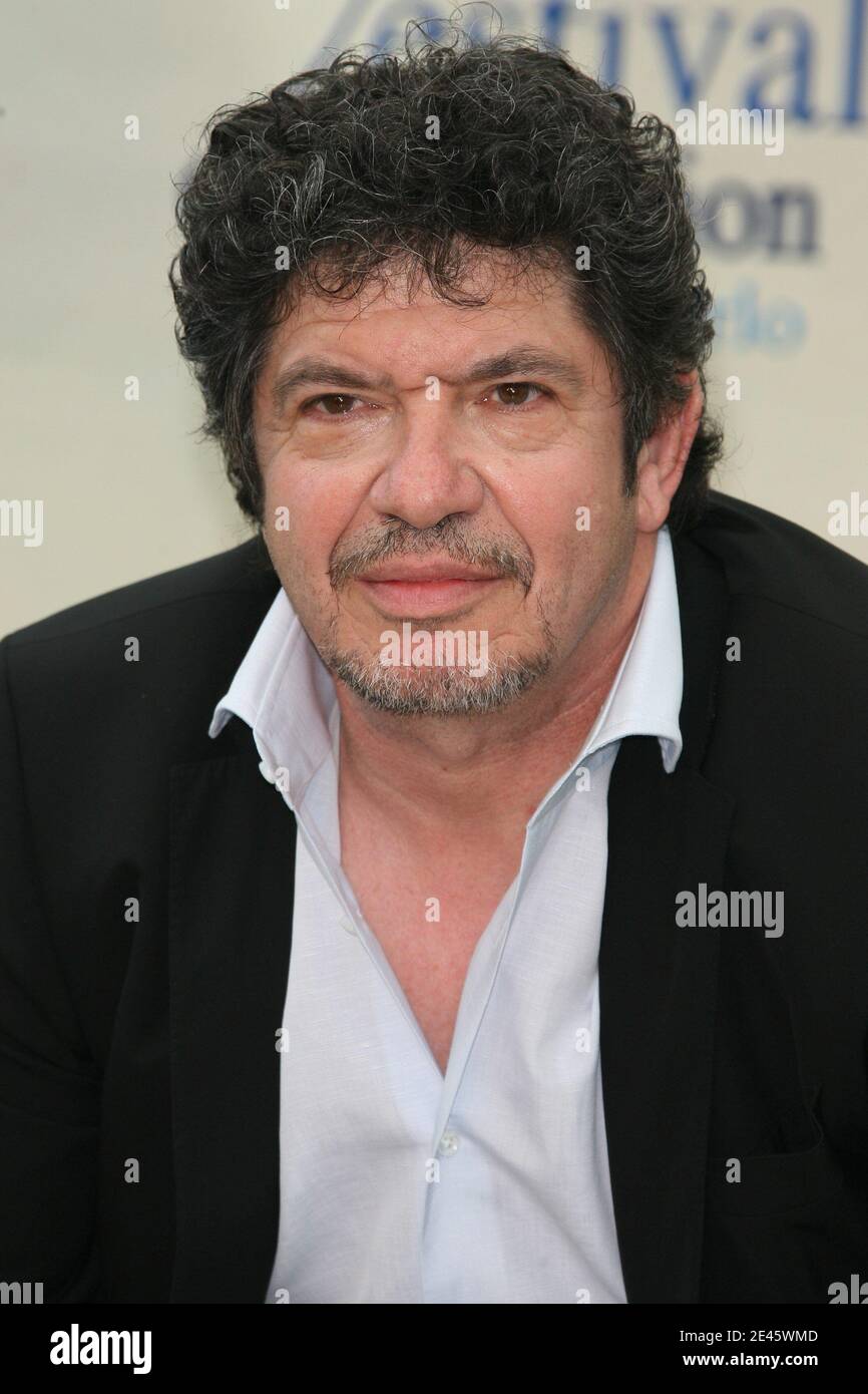Lionel Astier poses for a photocall for 'Kaamelot' during the 49th ...