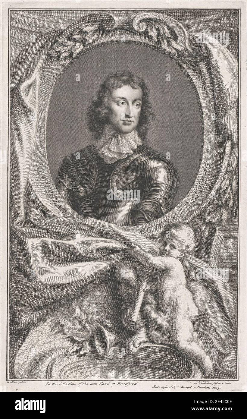 Print made by Jacobus Houbraken, 1698â€“1780, Dutch, Lieutenant General ...