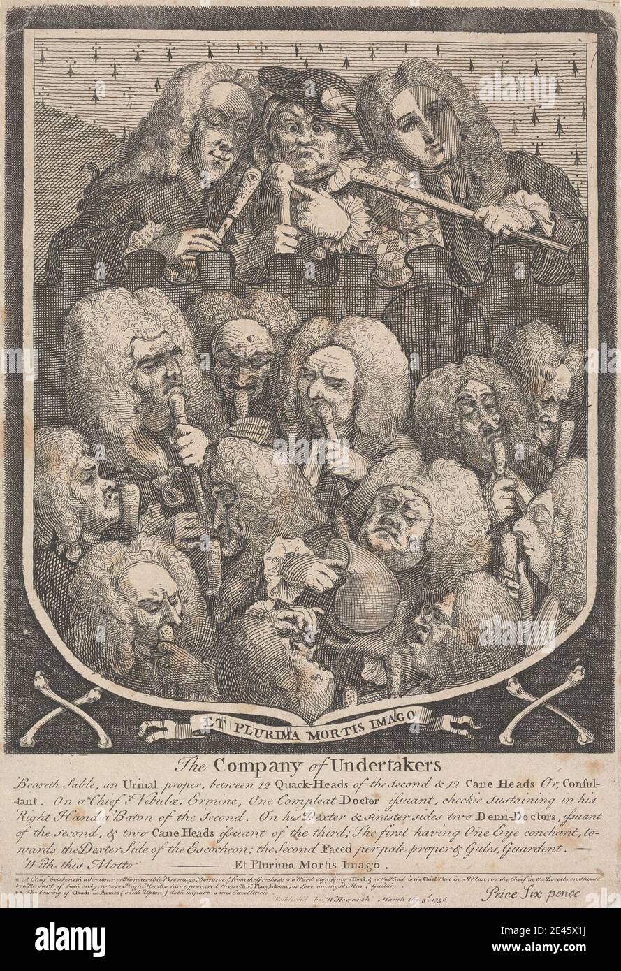 Hogarth physicians hi-res stock photography and images - Alamy