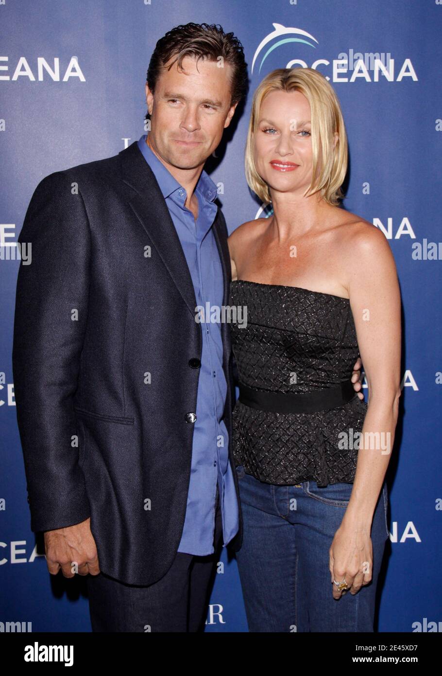Nicollette Sheridan and Steven Pate arrives for Oceana and La Mer ...