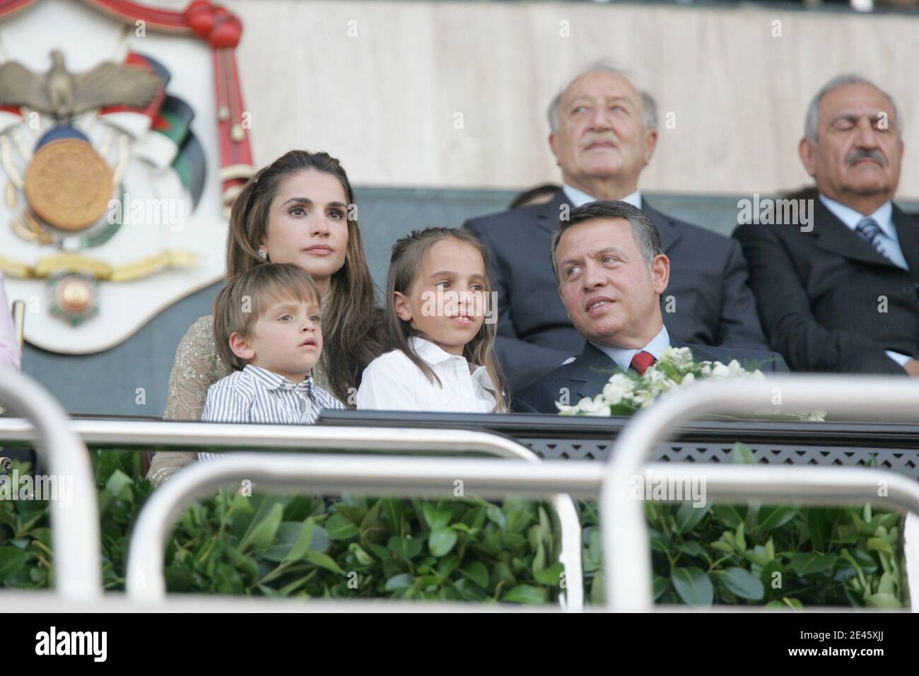 Jordans king abdullah and his son hi-res stock photography and images ...