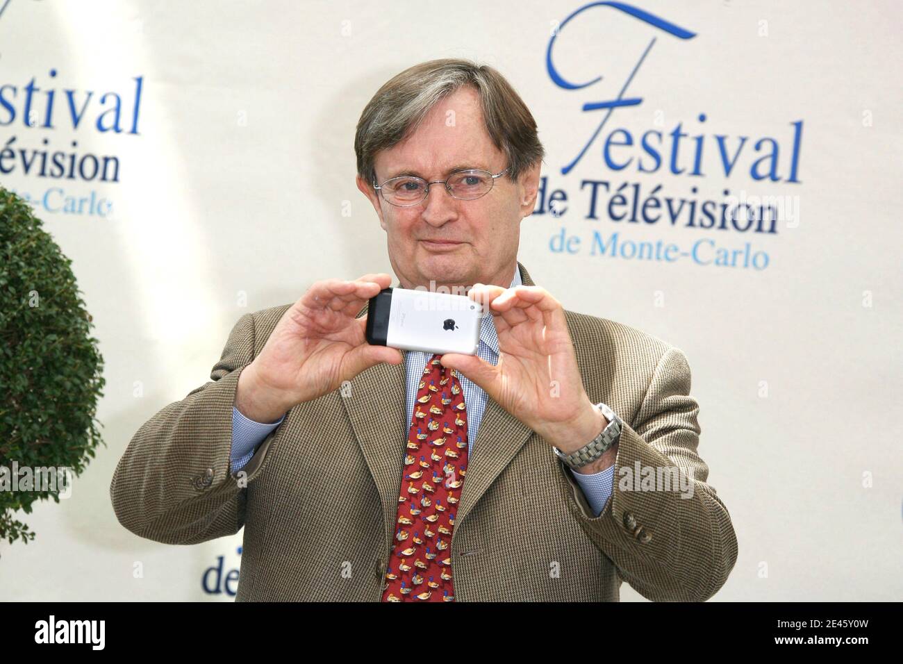 David McCallum poses for a photocall for ' NCIS' during the 49th Monte ...