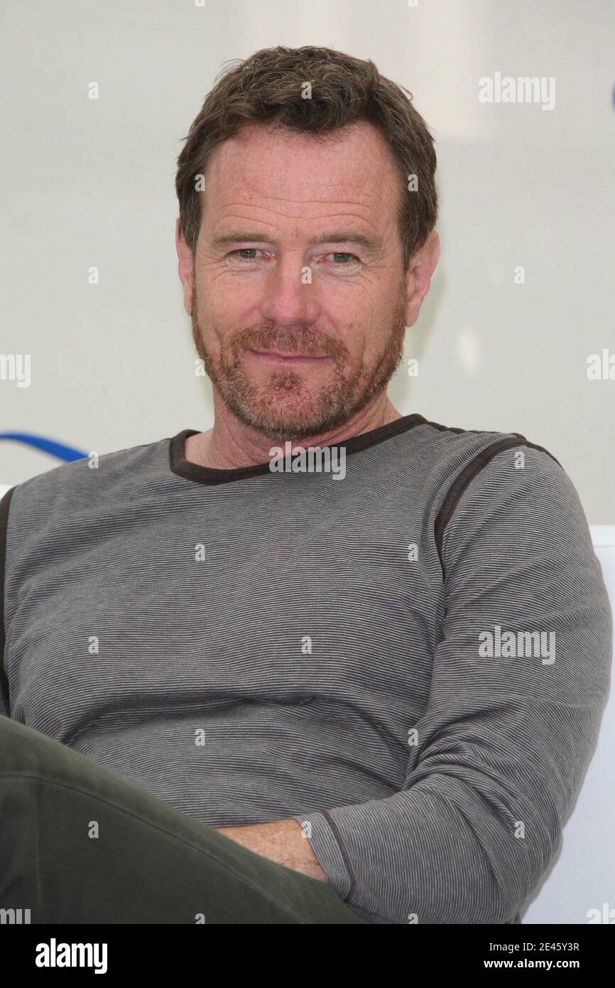 Bryan Cranston poses for a photocall for 'Breaking bad' during the 49th ...
