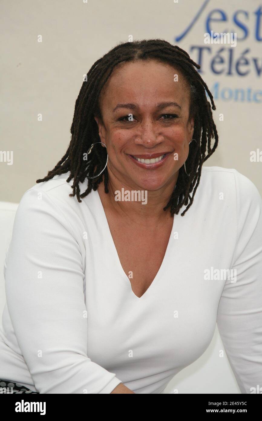 Epatha Merkerson poses for a photocall for 'Law and order' during the ...
