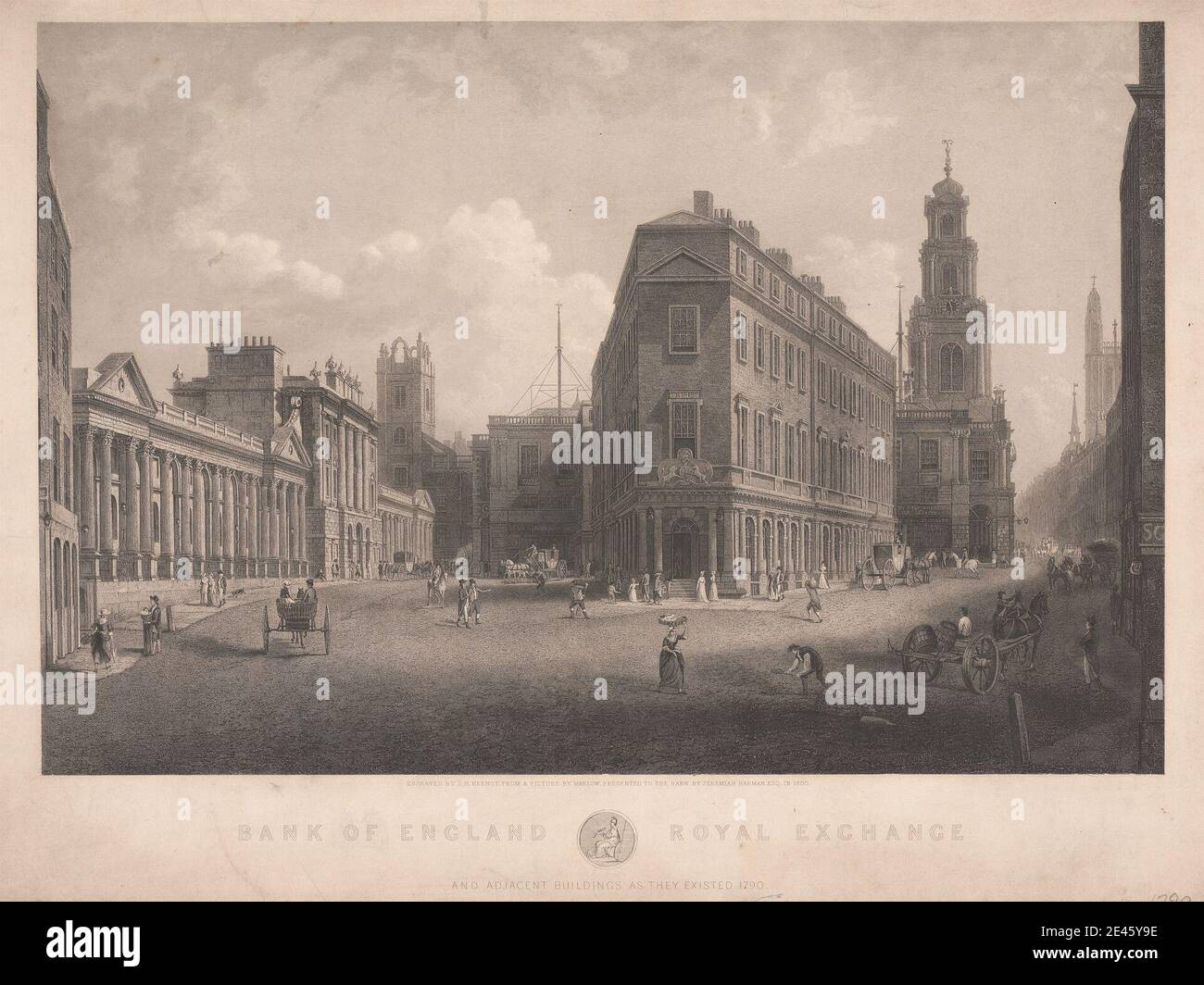 Bank of england london 1800s hi-res stock photography and images - Alamy
