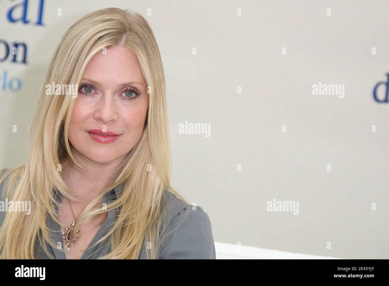 Emily Procter poses for a photocall for ' CSI Miami' during the 49th ...