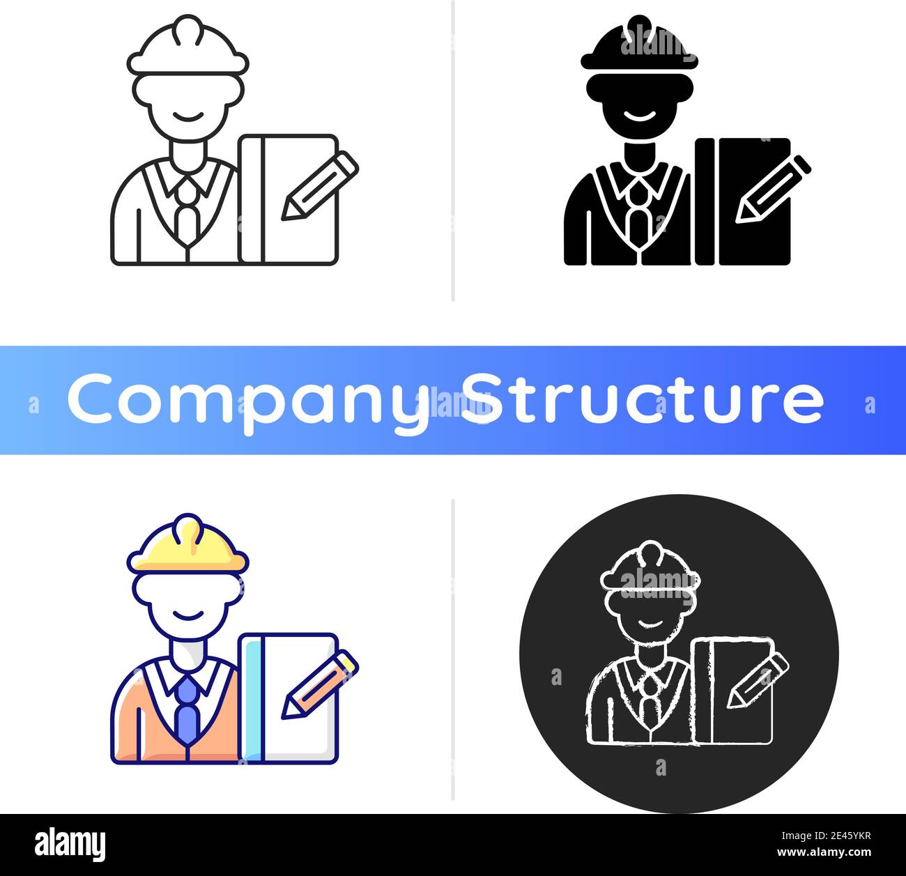 Supervisor symbol hi-res stock photography and images - Alamy