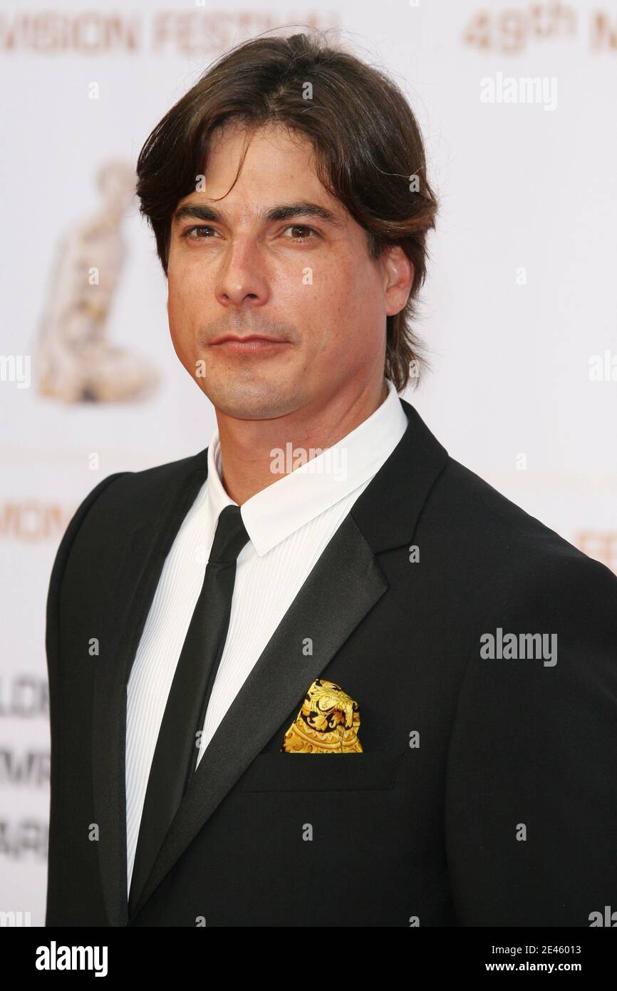 Bryan Dattilo arriving at the 49th Monte-Carlo TV Festival closing ...