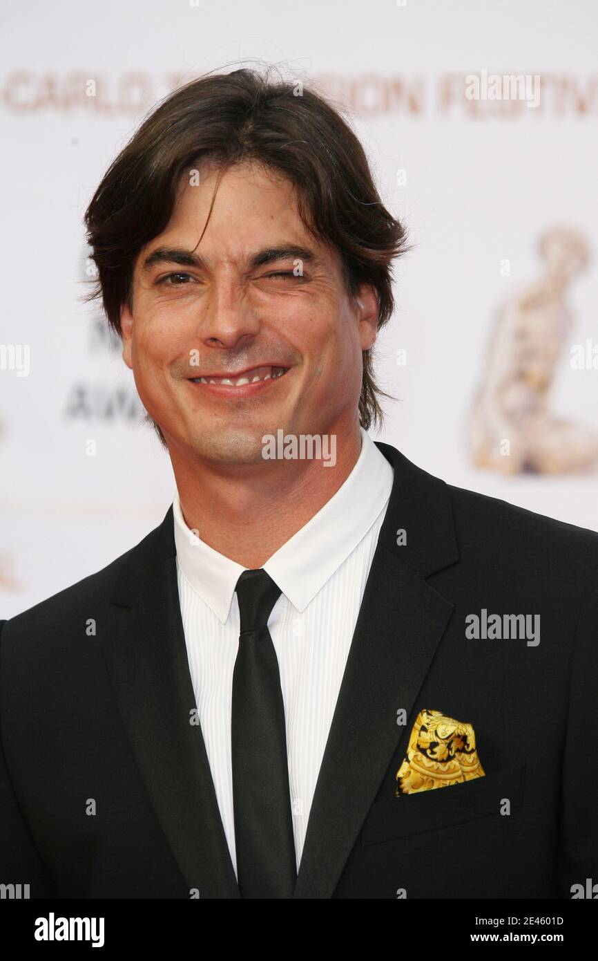 Bryan Dattilo arriving at the 49th Monte-Carlo TV Festival closing ...