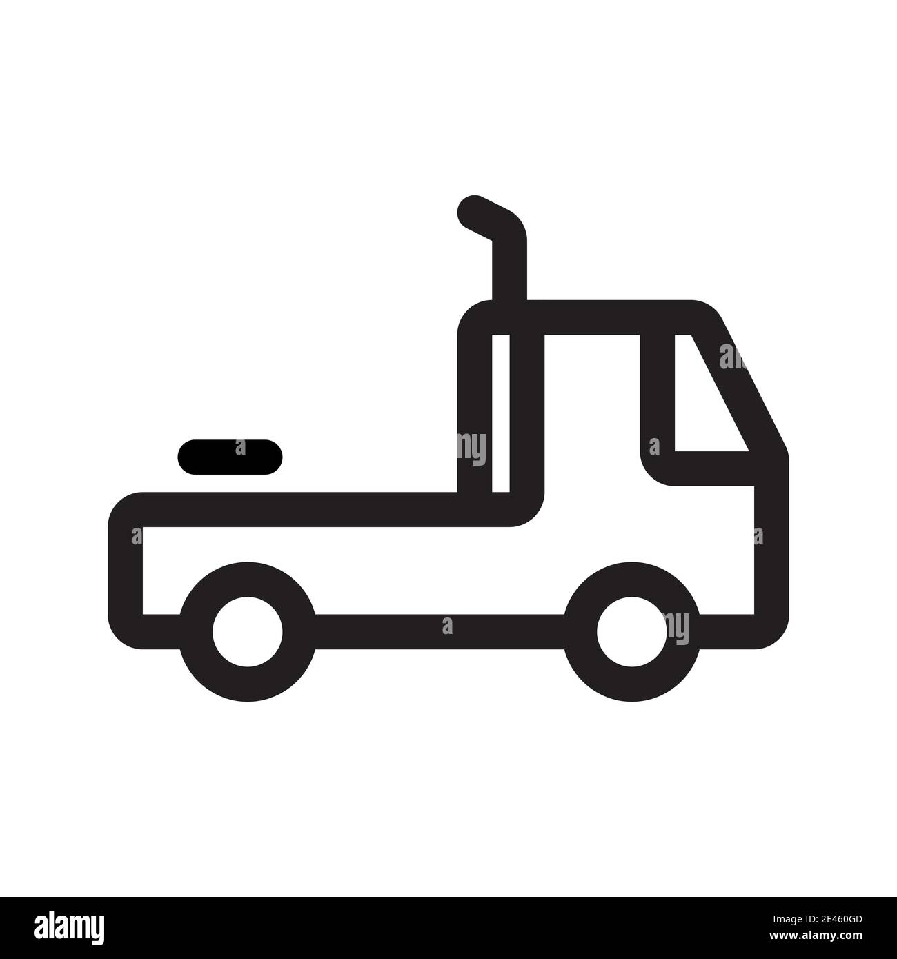 Truck outline hi-res stock photography and images - Alamy
