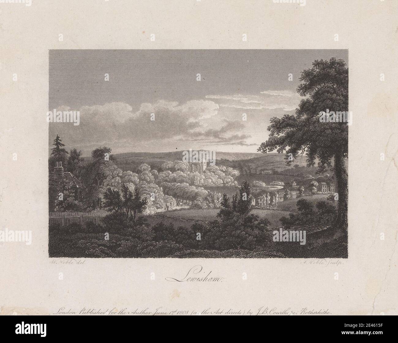1808 engraving hi-res stock photography and images - Alamy