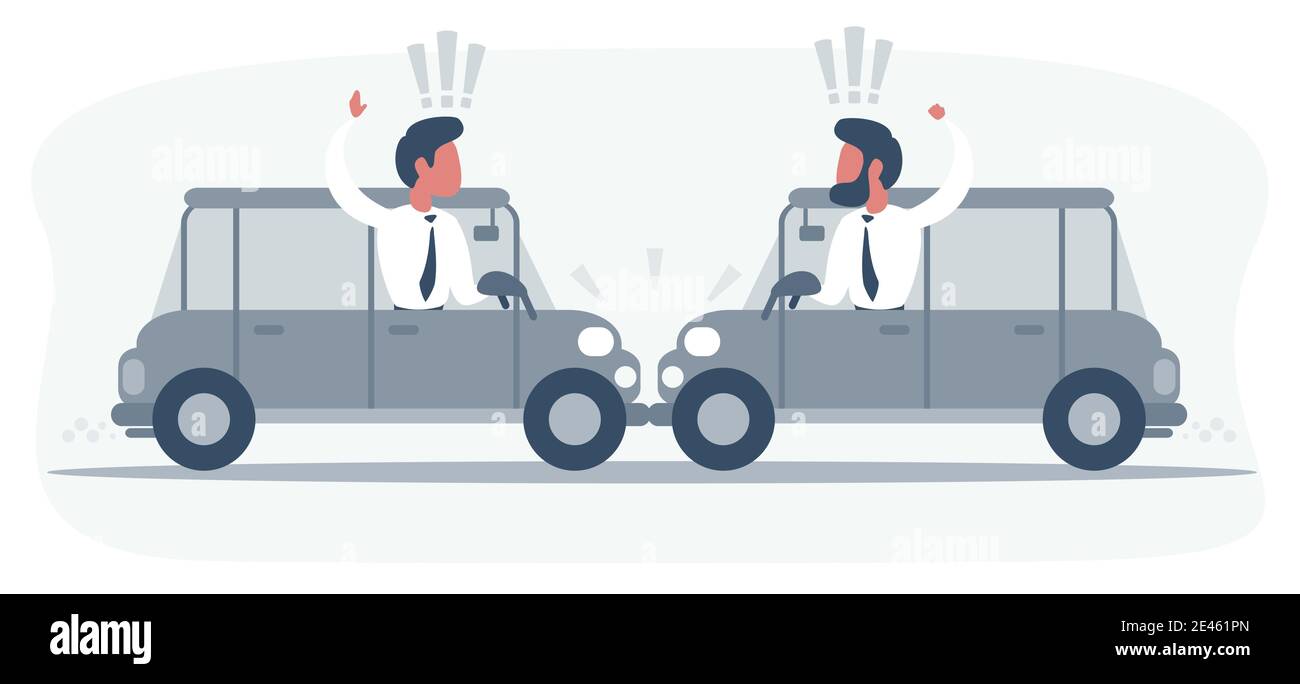 Argue car Stock Vector Images - Alamy