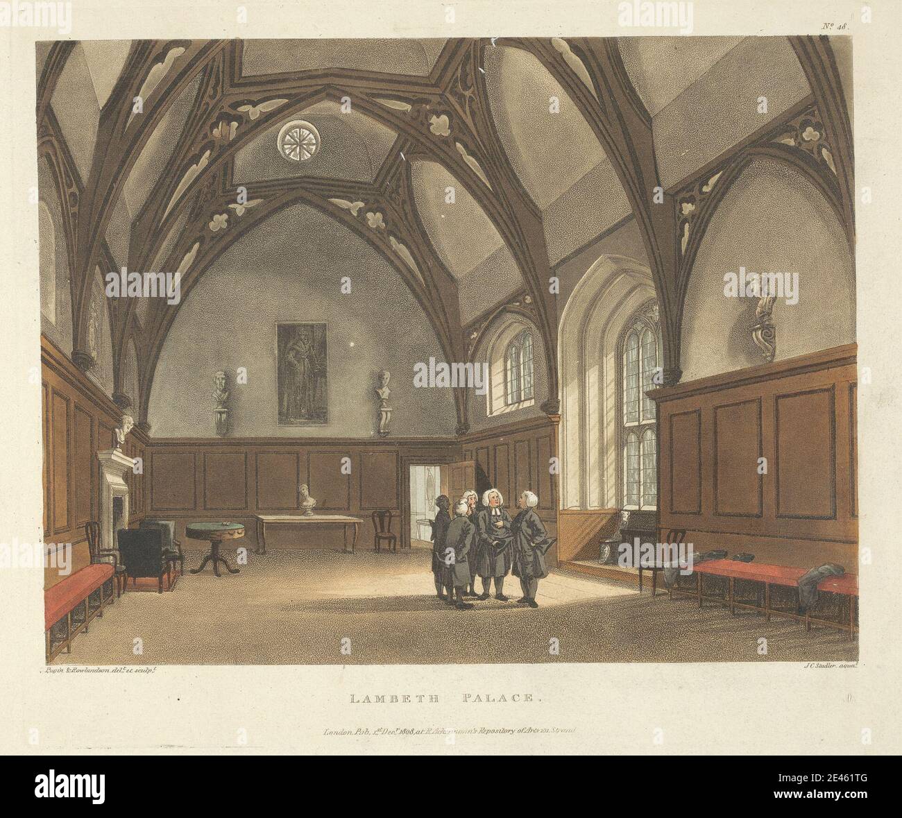 Joseph Constantine Stadler, active 1780â€“1812, British, Lambeth Palace ...