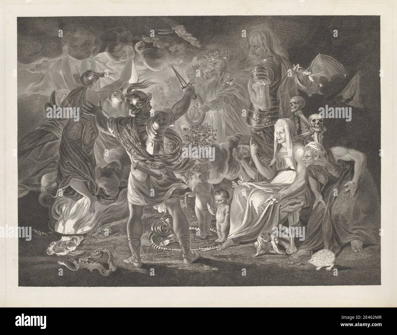 Robert Thew, 1758â€“1802, British, MacBeth, Act I,V Scene I: A Dark ...