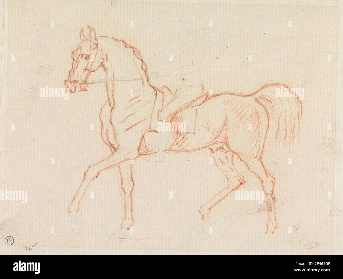 Red horse drawing hi-res stock photography and images - Alamy