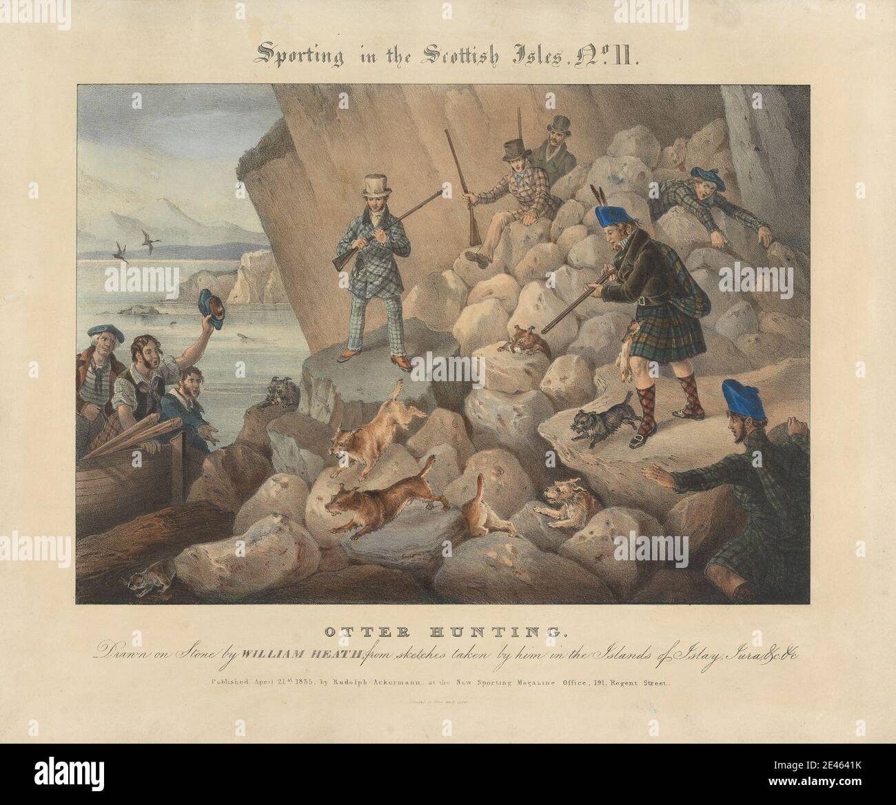 William Heath, 1795â€“1840, British, [Set of four] Sporting in the ...
