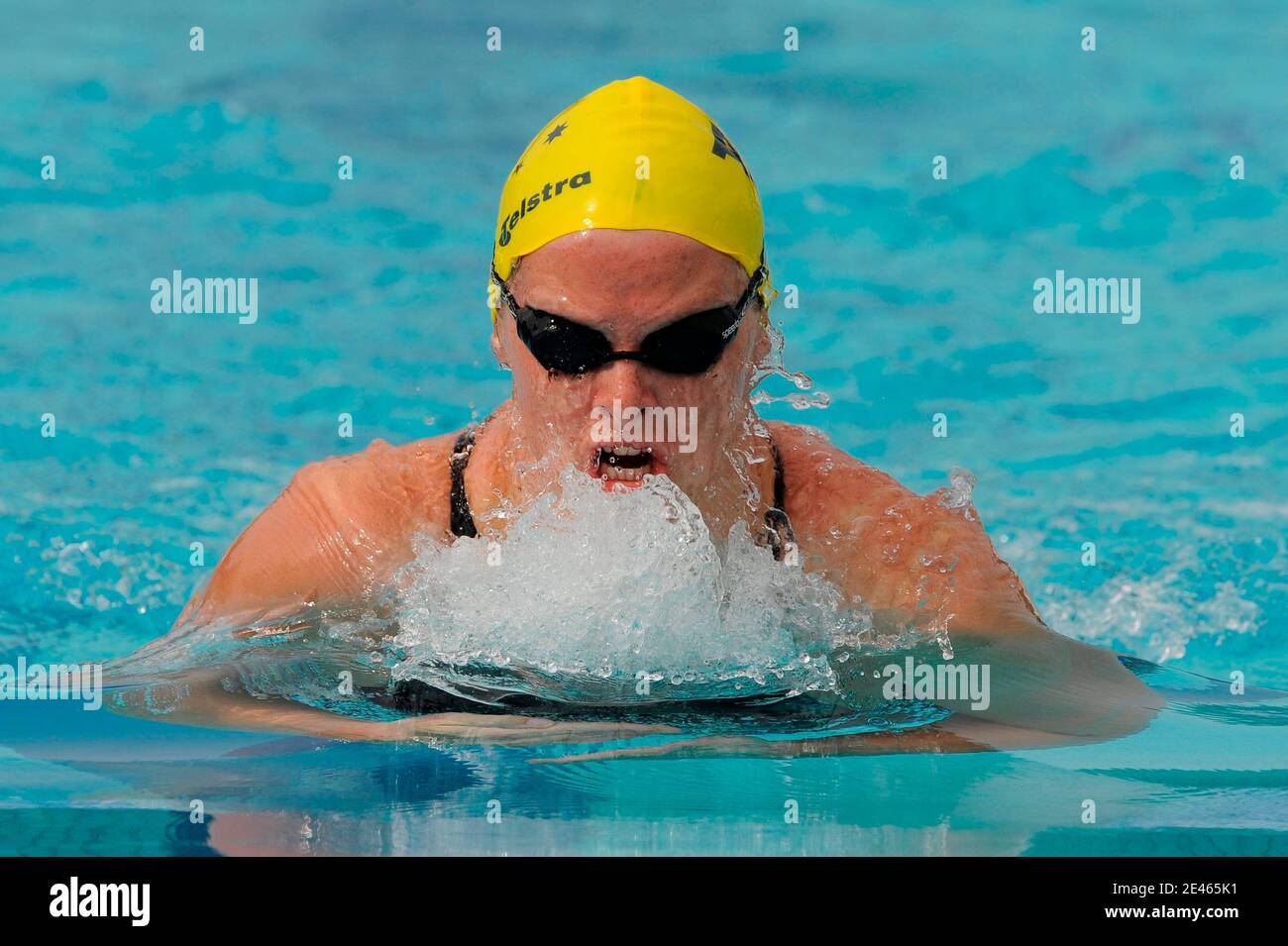 Australia's Leisel Jones swimming in the 200 M Breaststroke ...