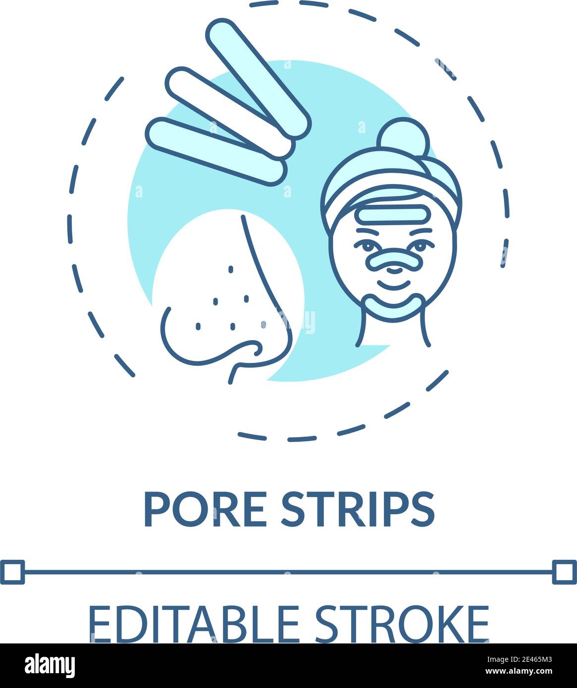 Face strips Cut Out Stock Images & Pictures - Alamy