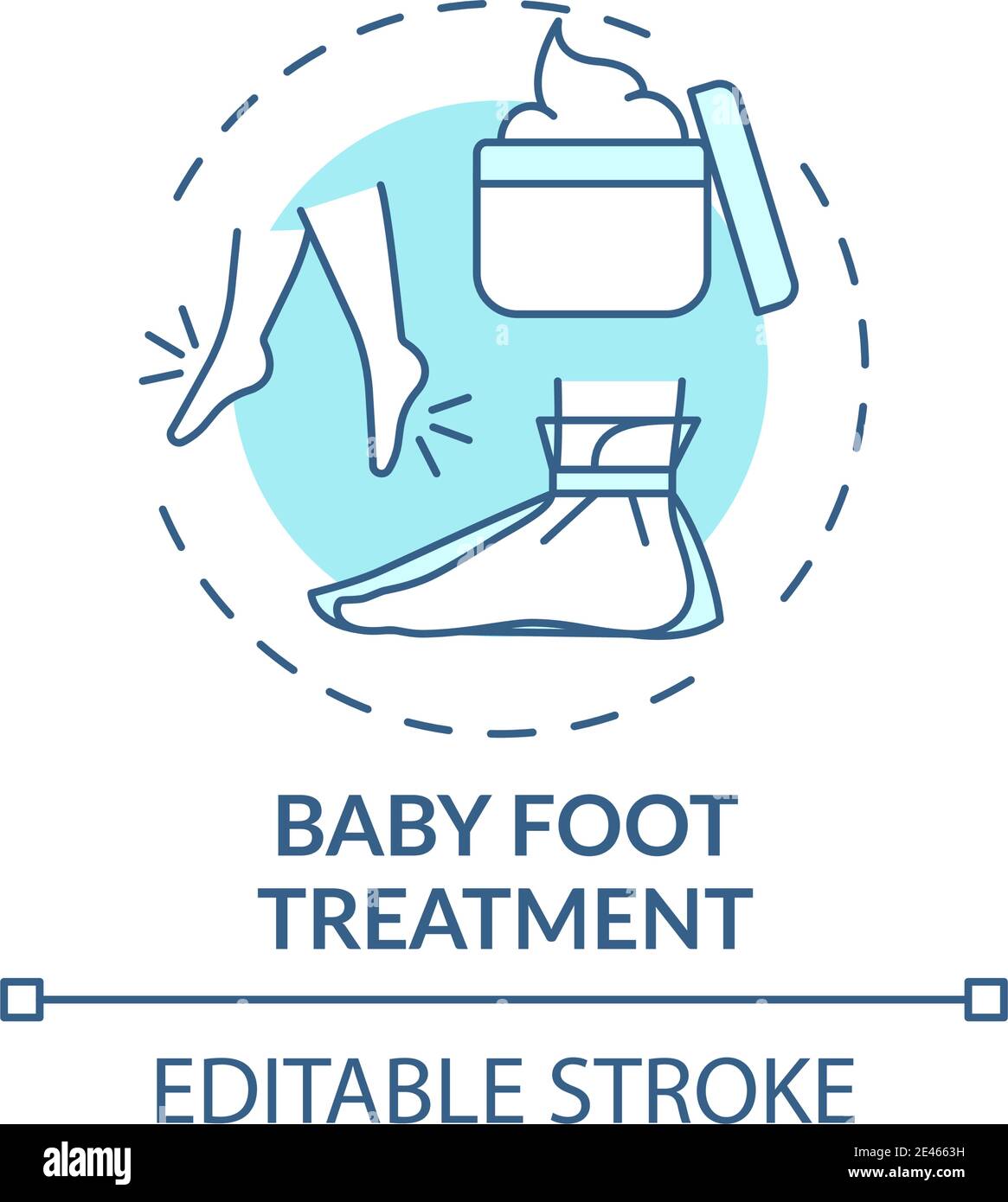 Foot cream woman Cut Out Stock Images & Pictures - Alamy