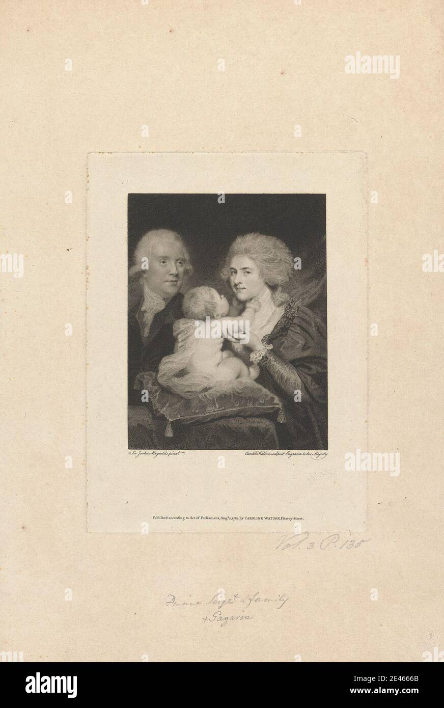 Caroline Watson, 1760â€“1814, British, Prince Serge and Princess ...