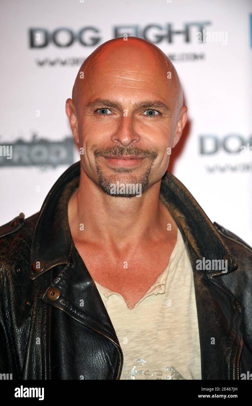 Cast member, French actor Guy Amram attending the premiere of 'DogFight ...