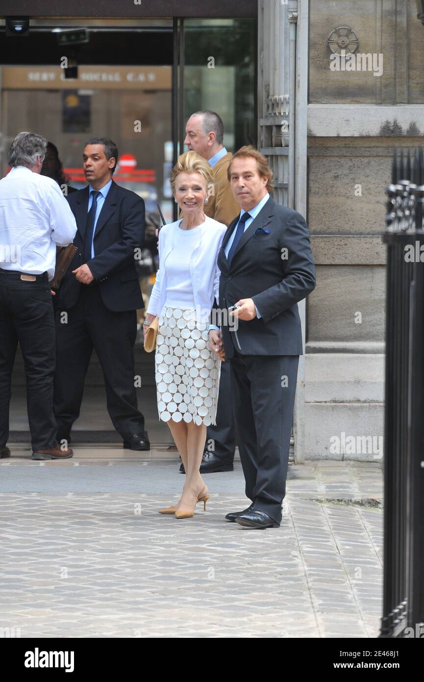 Caroline Lee Bouvier Canfield Radziwill Ross et Gilles Dufour arrive at ...