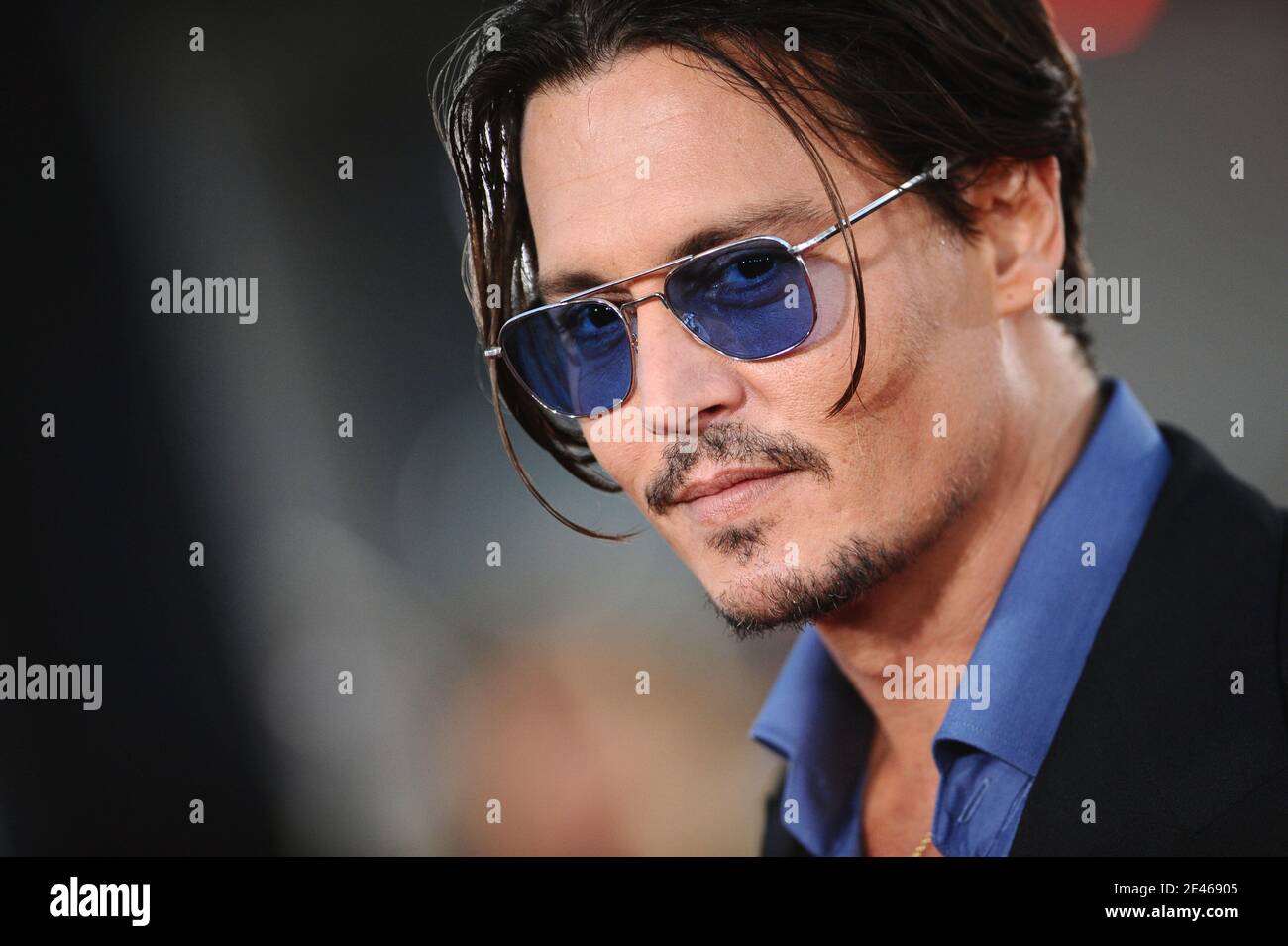 Johnny Depp arriving for the LA premiere of 'Public Enemies' at the ...