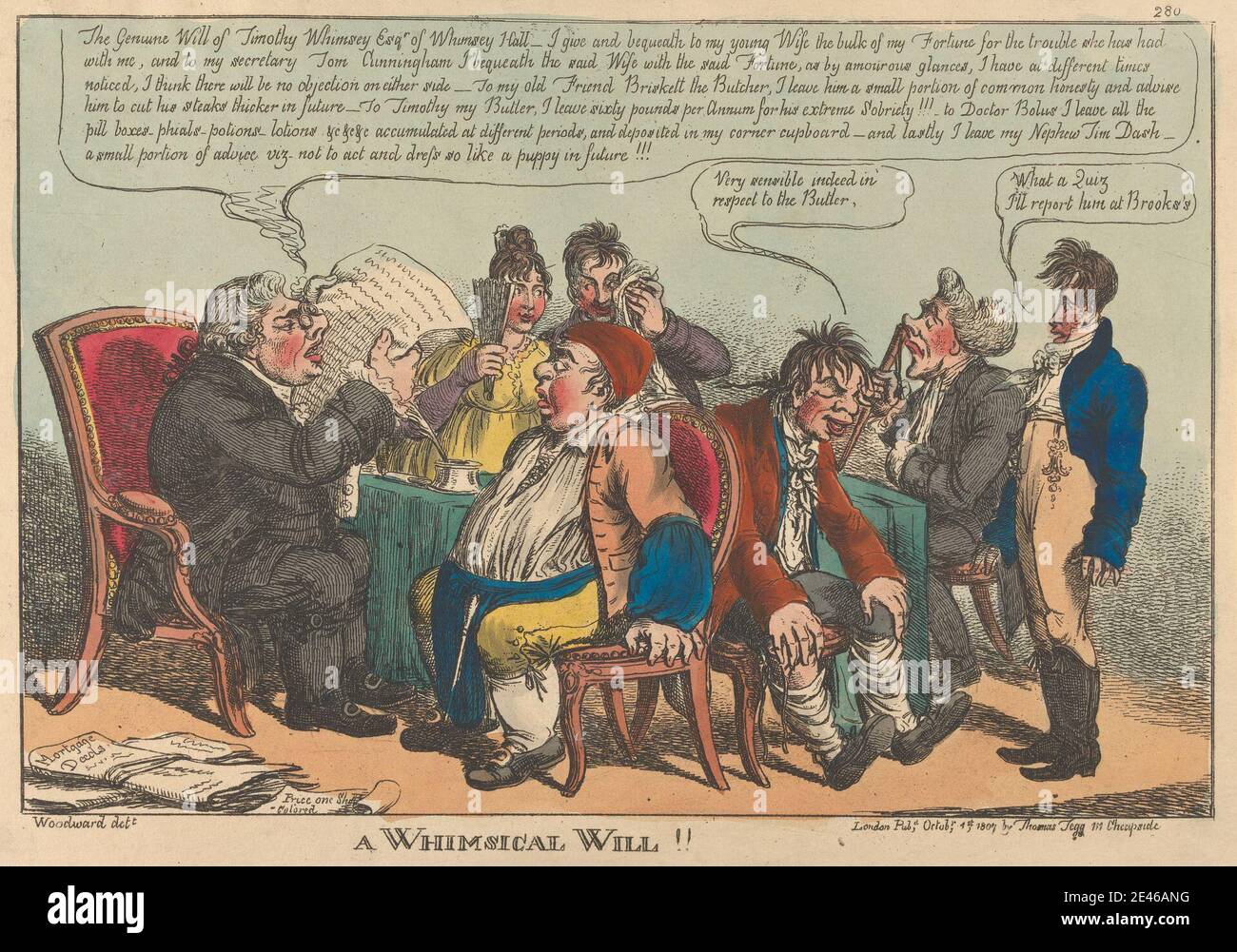 Charles Williams, active 1796â€“1830, British, A Whimisical !! Will ...