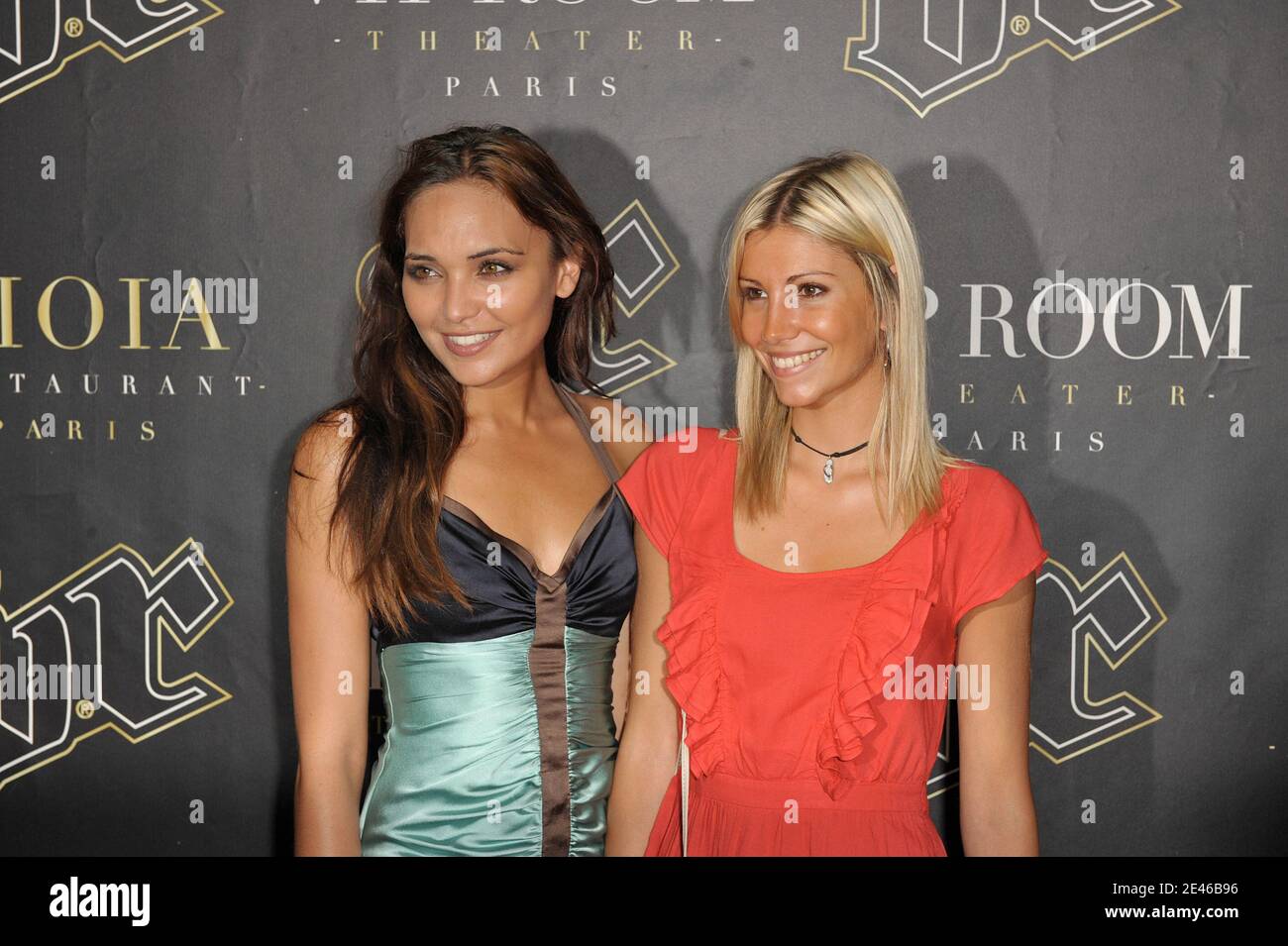 Former Miss France Valerie Begue and Alexandra Rosenfeld attending the ...