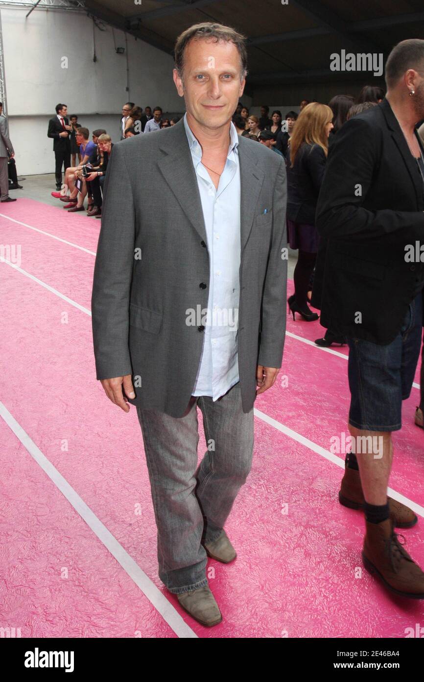 French actor Charles Berling during Emmanuel Ungaro men's 2009-2010 ...