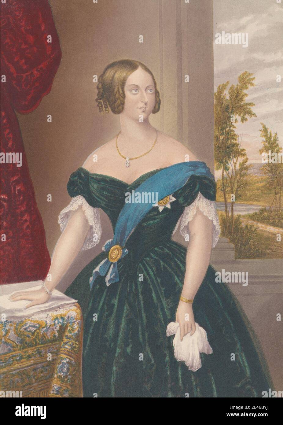 Queen victoria portrait color hi-res stock photography and images - Alamy