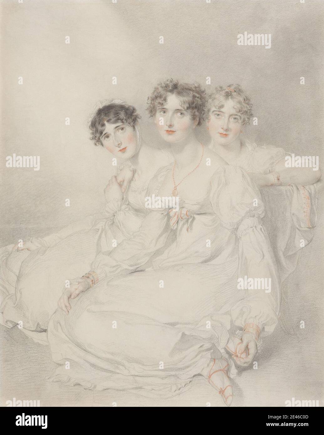 Sir Thomas Lawrence, 1769–1830, British, The Wellesley-Pole Sisters ...