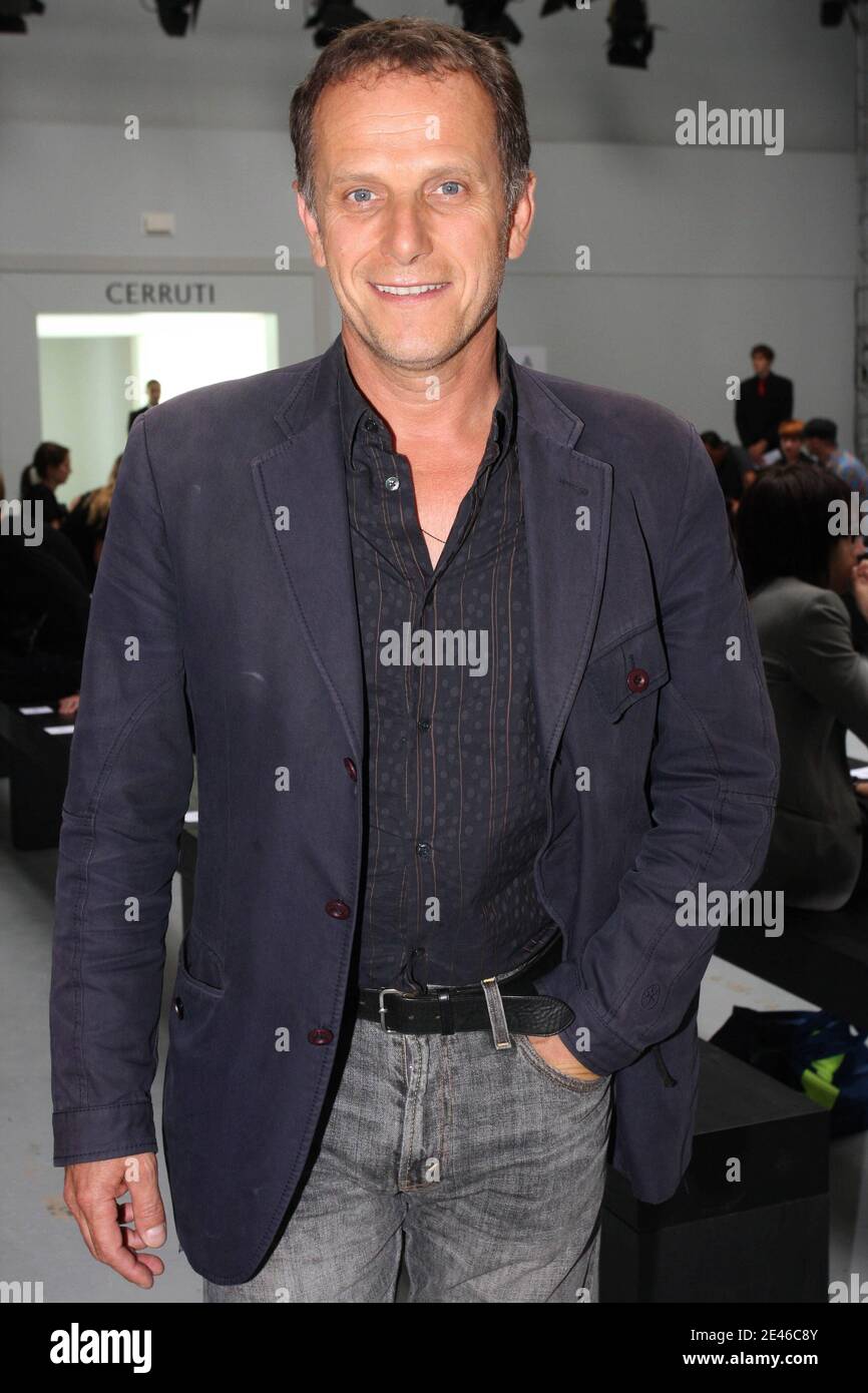 French actor Charles Berling during Cerruti men's 2009-2010 spring ...