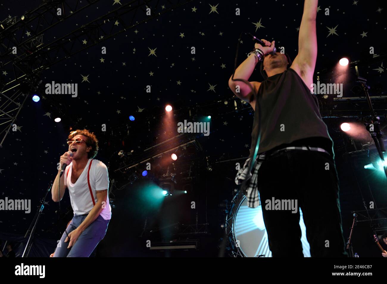 Nick Black, Gideon Black from Lexicon performing live during Solidays ...