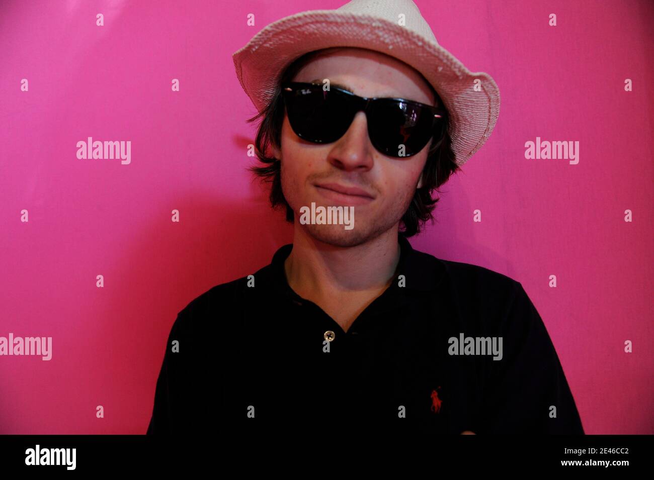 EXCLUSIVE. Jules from Nouvelle Star poses during Solidays festival in ...