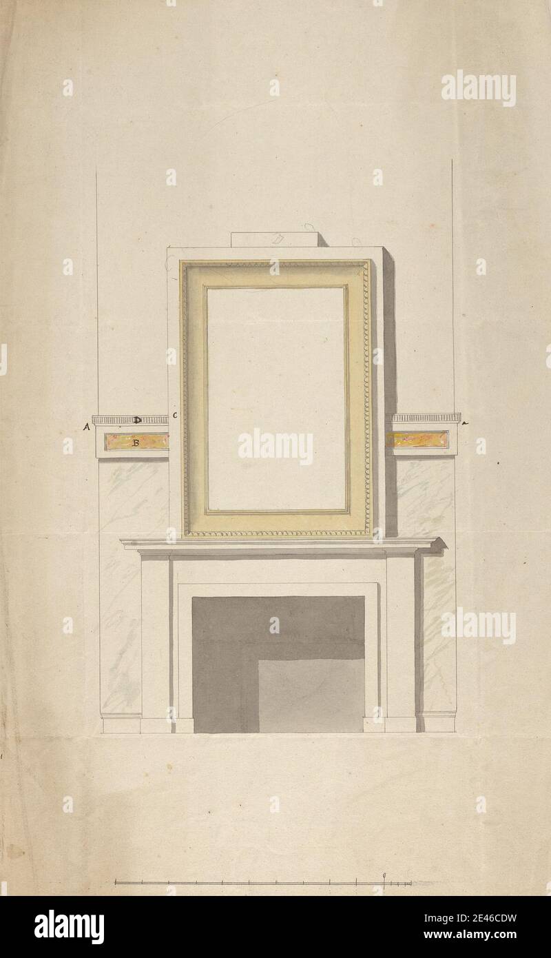 James Wyatt, 1746â€“1813, British, Cobham Hall, Kent: Elevation of ...