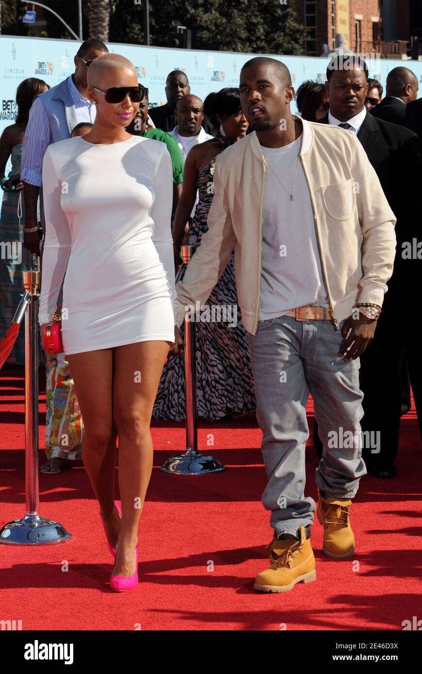Amber Rose And Kanye West At Bet Awards