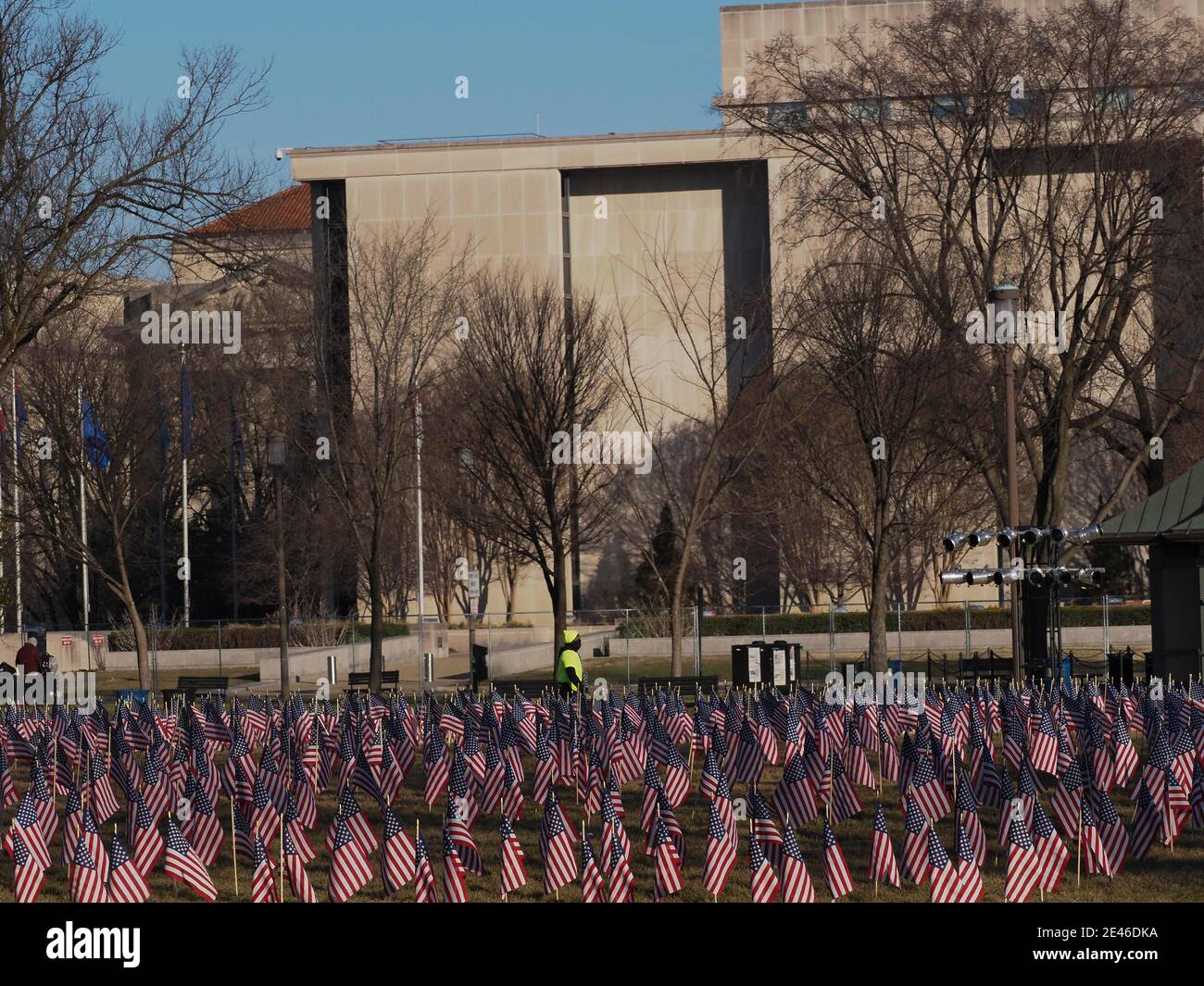 Washington, District of Columbia, USA. 21st Jan, 2021. Early morning ...