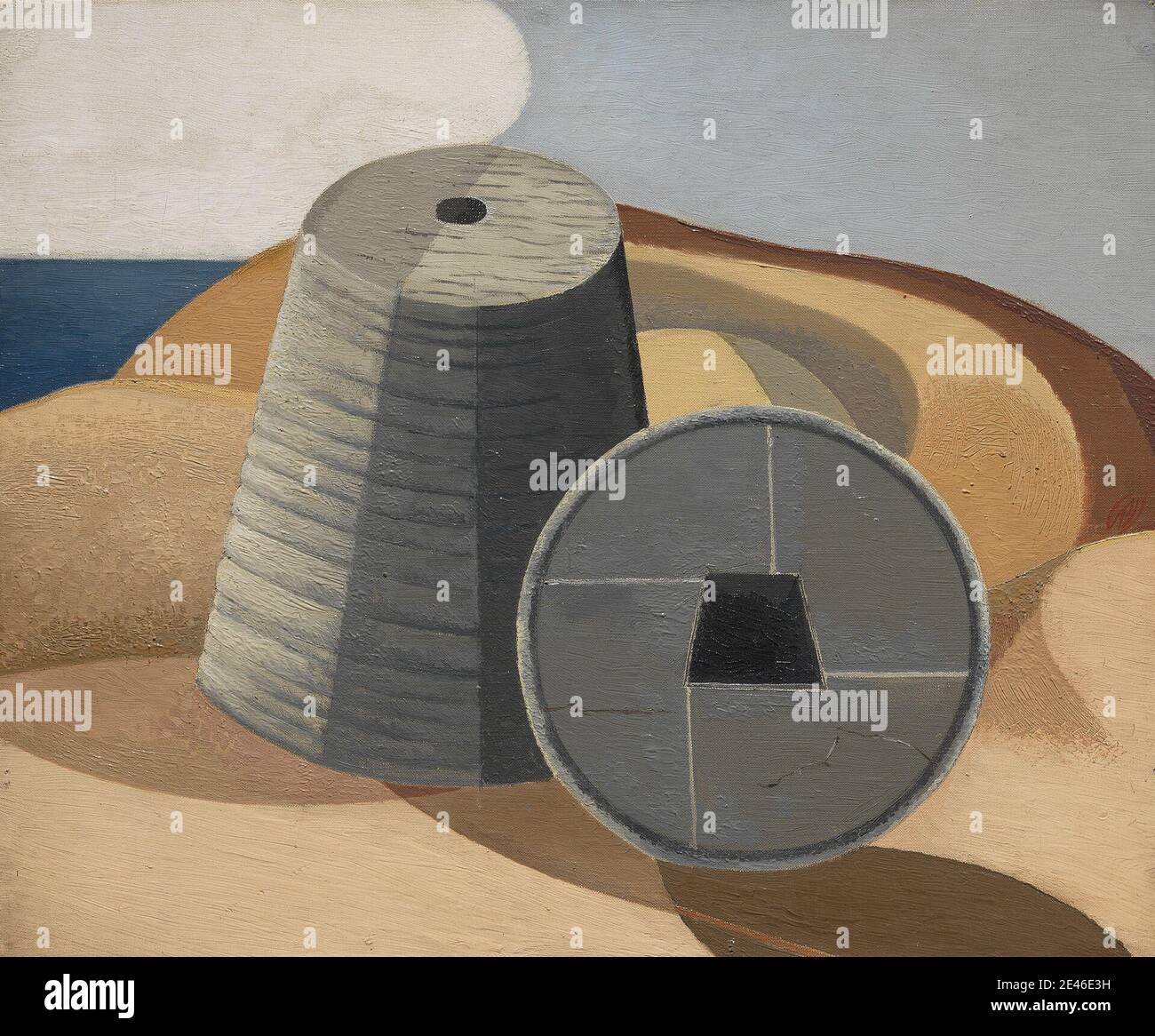 Paul Nash, 1889â€“1946, British, Mineral Objects, 1935. Oil on canvas ...