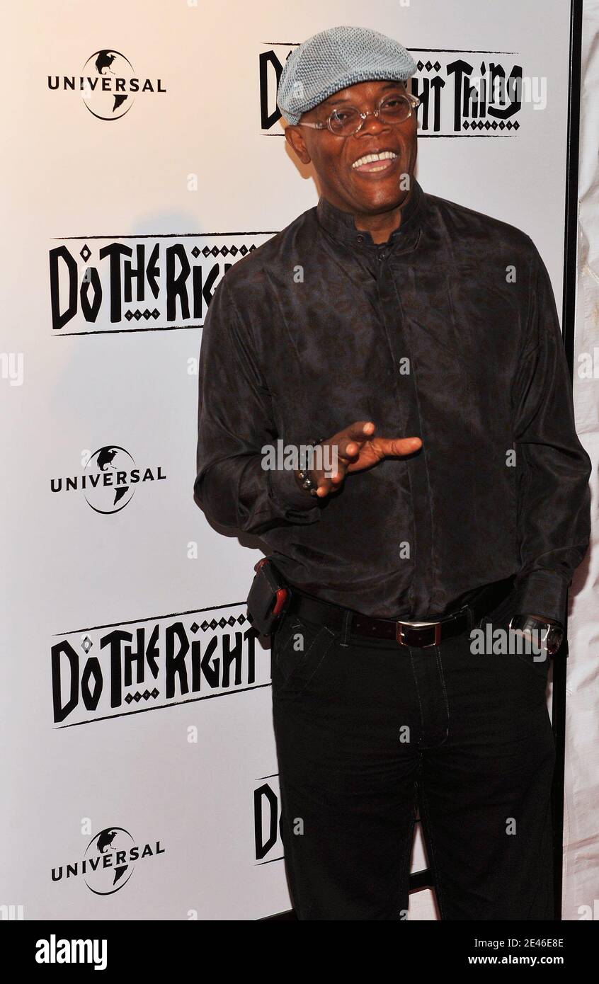 "Actor Samuel L. Jackson attends the20th Anniversary Screening of Spike ...