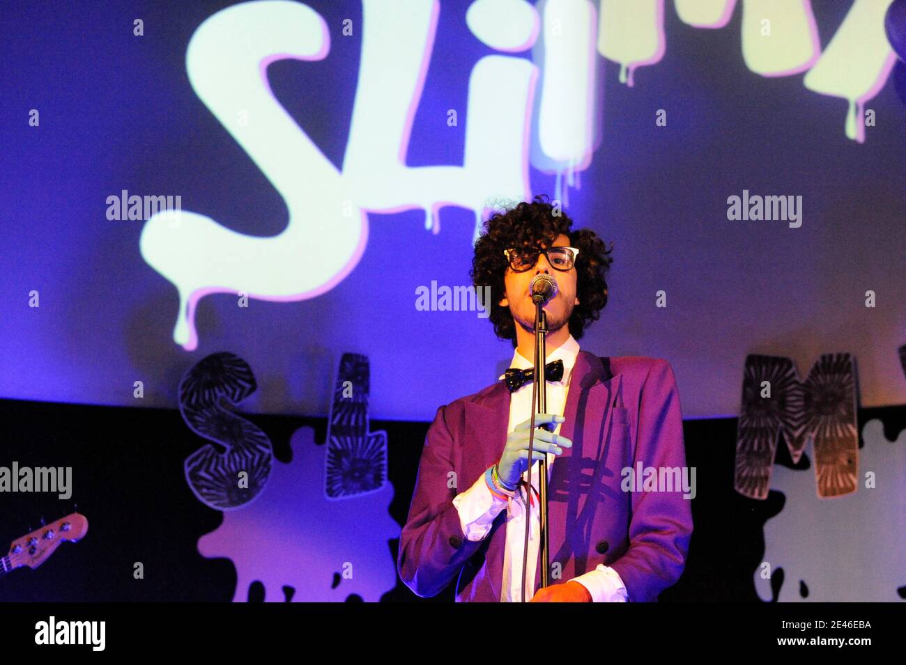 Sliimy performs in concert at the VIP ROOM, Paris France, on June 29 ...