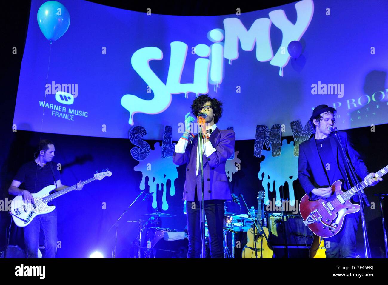 Sliimy performs in concert at the VIP ROOM, Paris France, on June 29 ...